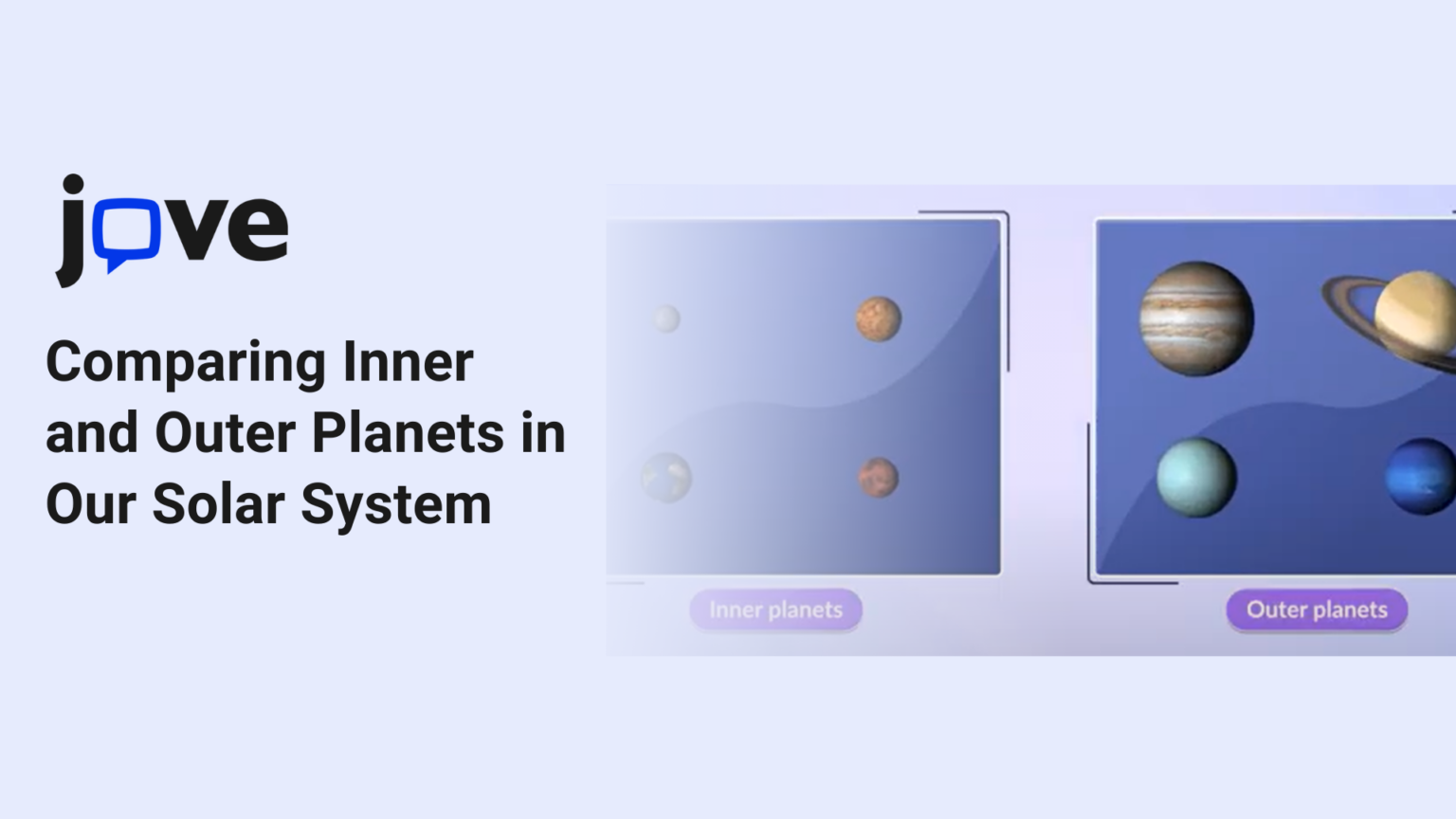 Inner vs. Outer Planets: Classroom Guide to Planet Types | JoVE