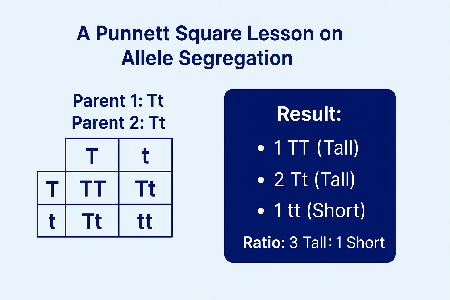 Law of Segregation | Teaching Mendelian Genetics