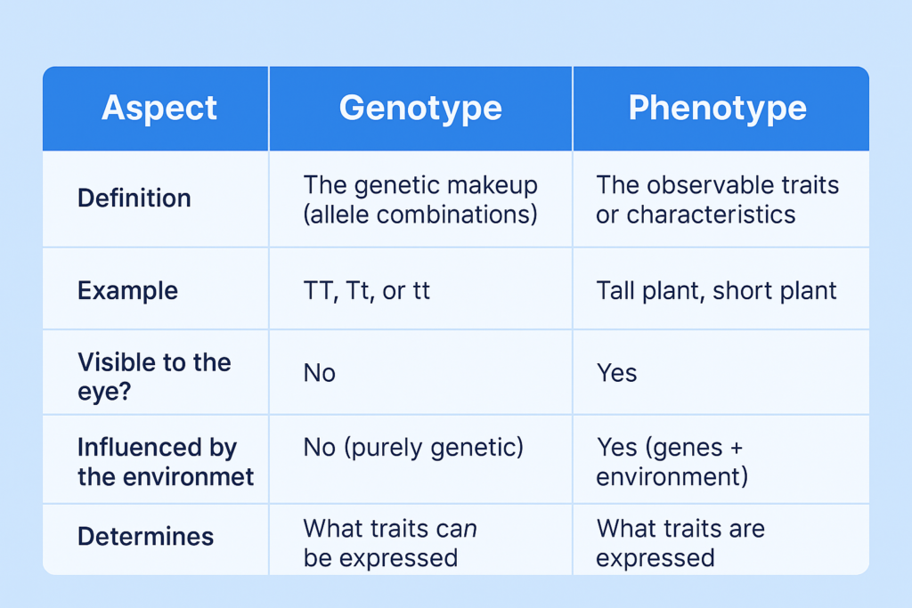 Genotype vs Phenotype | Teaching the Difference in Genetics Class